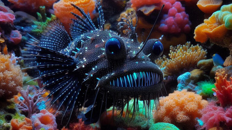 Rare Encounter: The Elusive Black Seadevil Anglerfish Near Tenerife’s ...